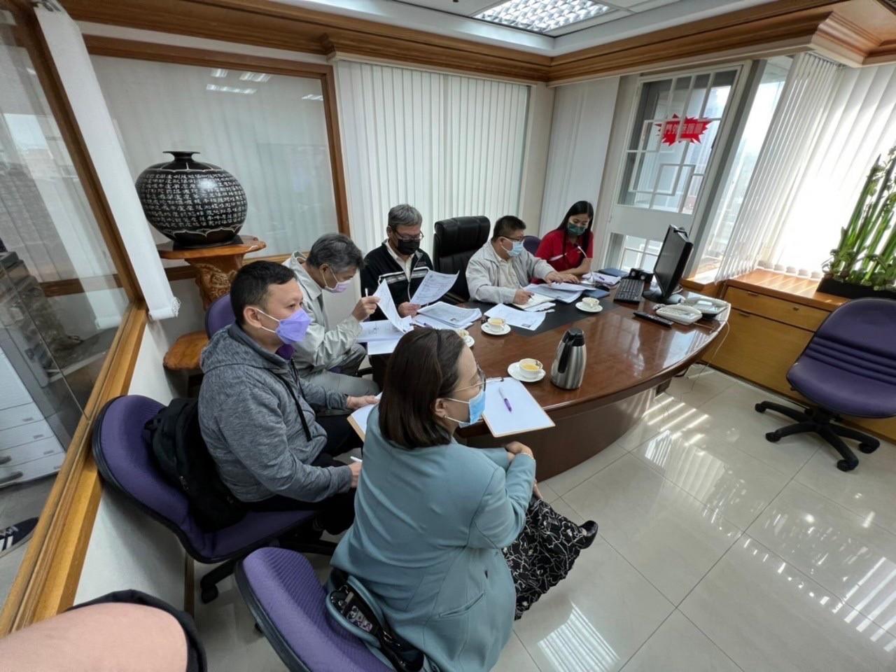 สนร. ไทเป อำนวยความสะดวกการสัมภาษณ์แรงงานไทยมาทำงาน บ. Chyang Sheng ...