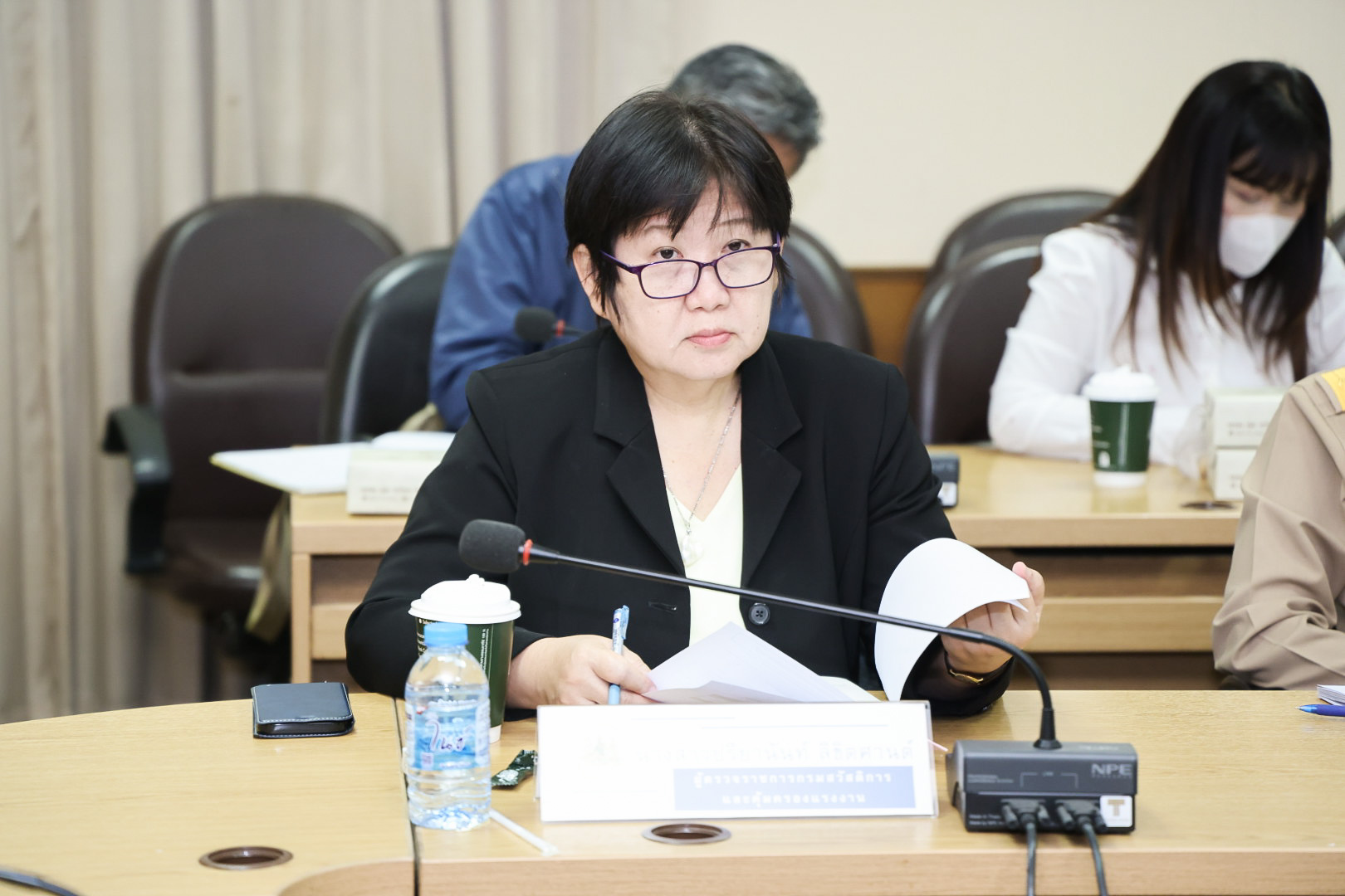 ผู้ตรวจราชการกระทรวงแรงงาน ลงพื้นที่สุพรรณบุรี ตรวจคัดกรองเบื้องต้นด้าน ...